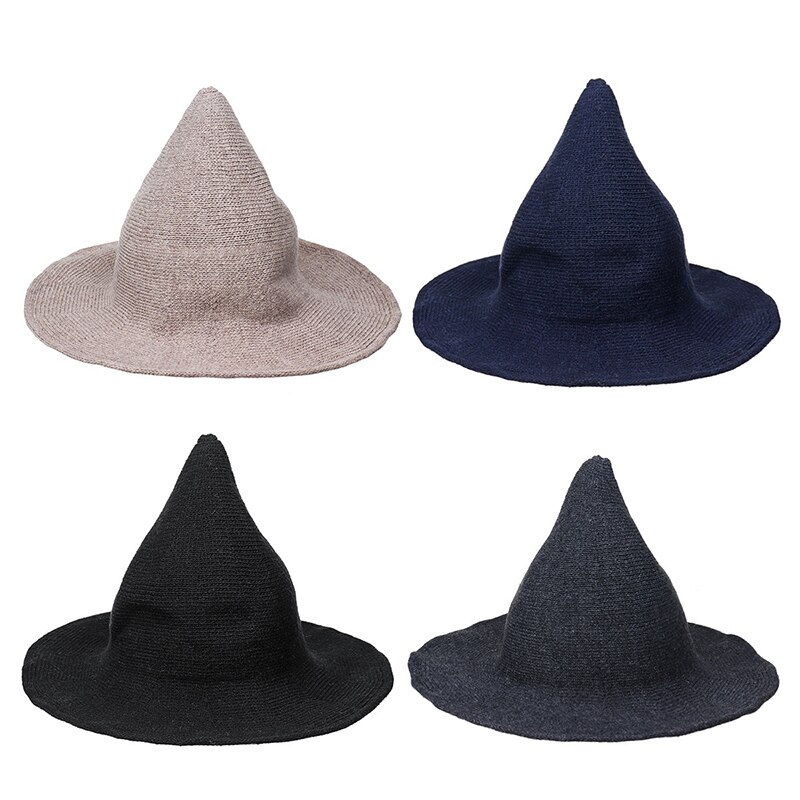 Foldable Womens Magic Wizard Witch Hat Halloween P... – Vicedeal