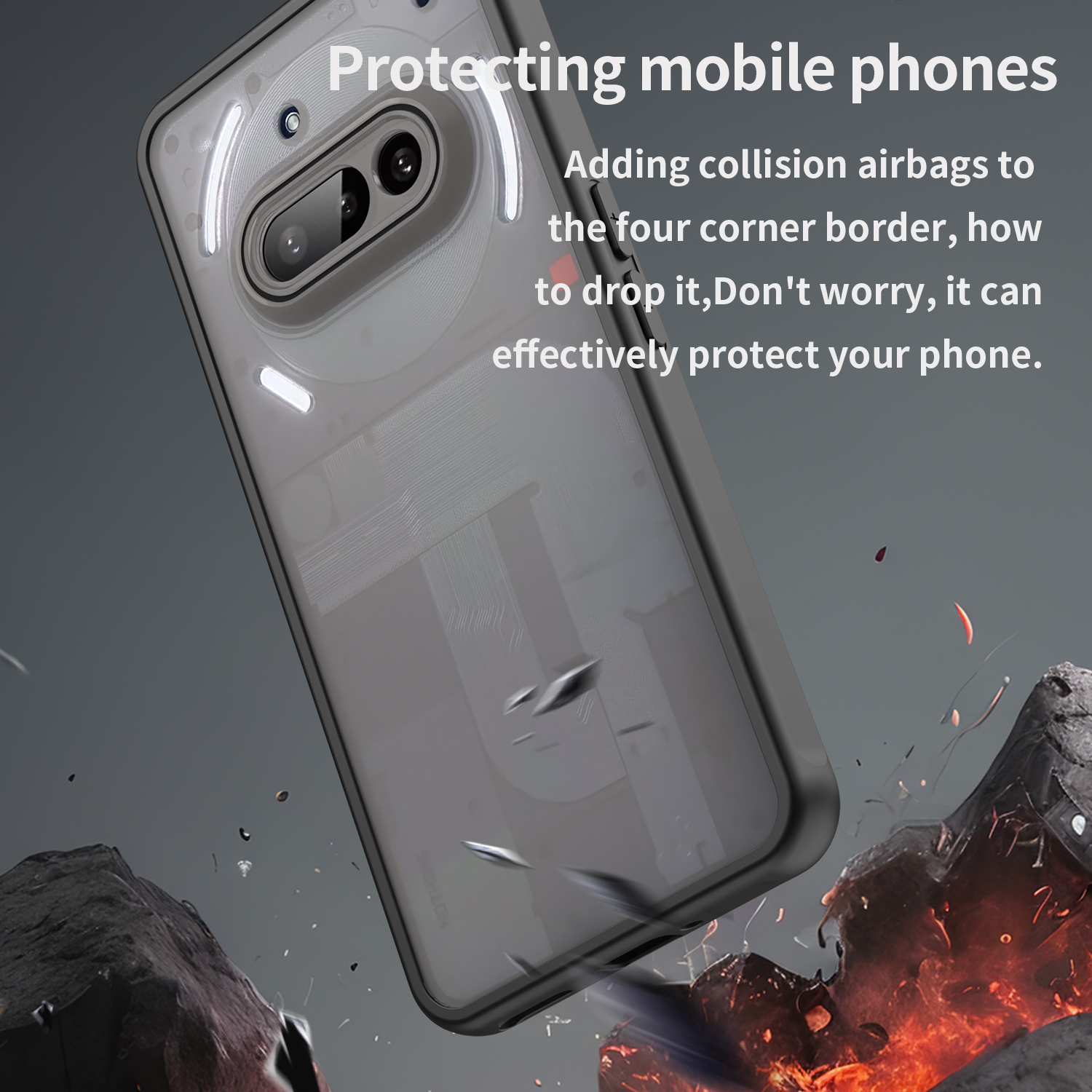 Frosted Mobile Phone Case for Nothing Phone 3A Pro... – Grandado