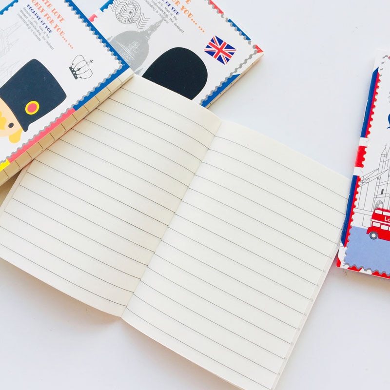 2PC 20 Sheets London Soldier Small Lined Notebook ... – Grandado