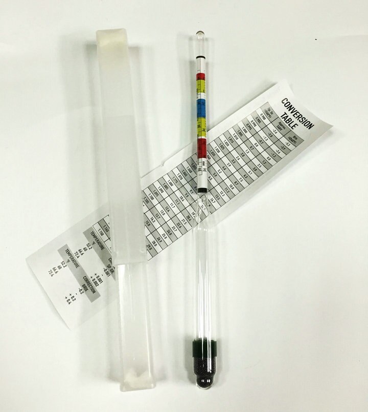 3 schaal Hydrometer voor Bier en Wijn Thuis Brouwe... – Grandado