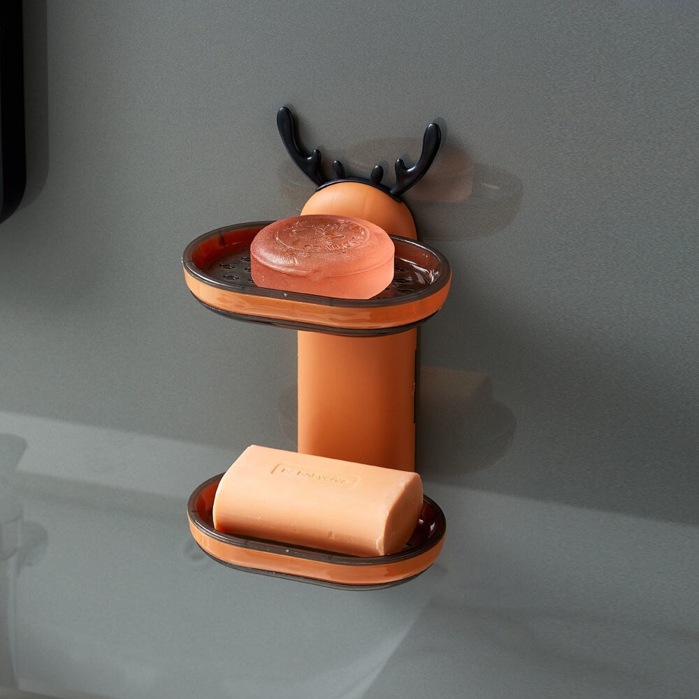 for Bathroom Household Toilet Soap Box Suction Cup... – Vicedeal
