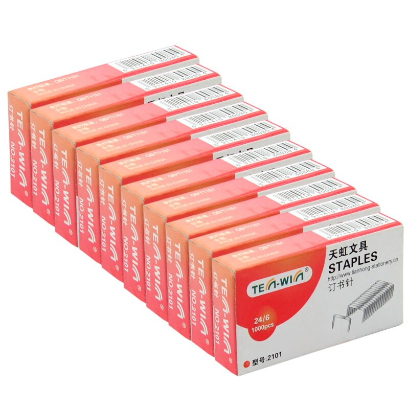 1000 pcs 12# Silver Matel Paper Staples For Staple... – Grandado