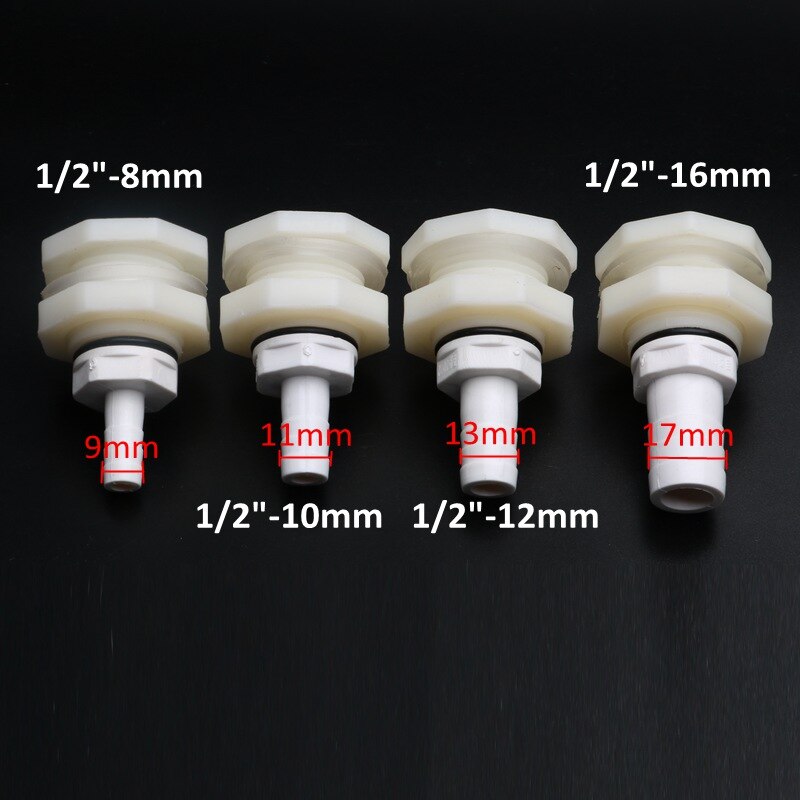 1 set ABS 1/2" 3/4" Fish tank Joints aquarium outl... – Grandado