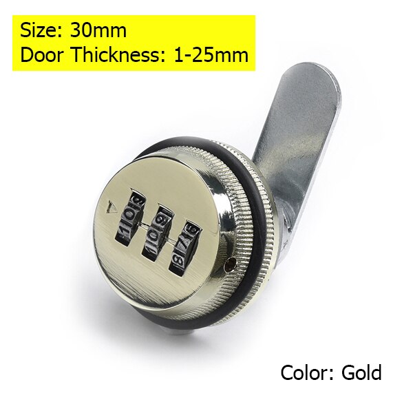 KAK Combination Password Lock Cam Lock for Mailbox... – Grandado