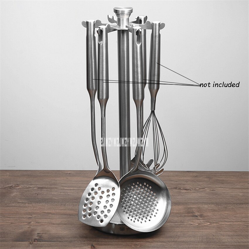 Kitchen Rotary Rack Shovel Hanger 18/10 Stainless ... – Vicedeal