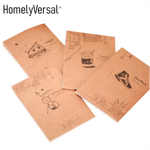 5 Kawaii Cute cool Portable 48K Soft Notebook Stat... – Grandado