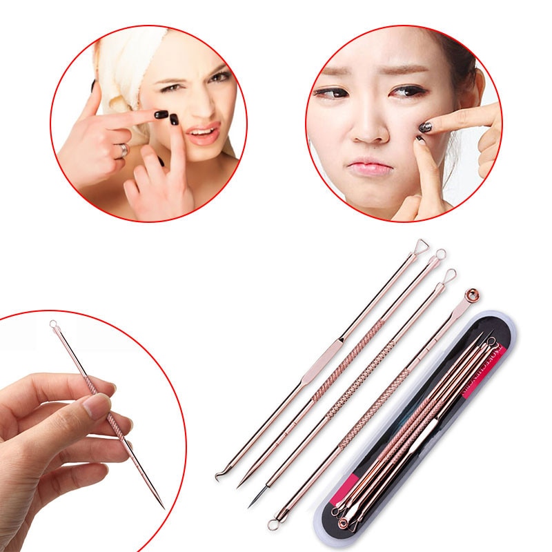 4Pcs/Set Acne Blackhead Removal Needles Stainless ... – Grandado
