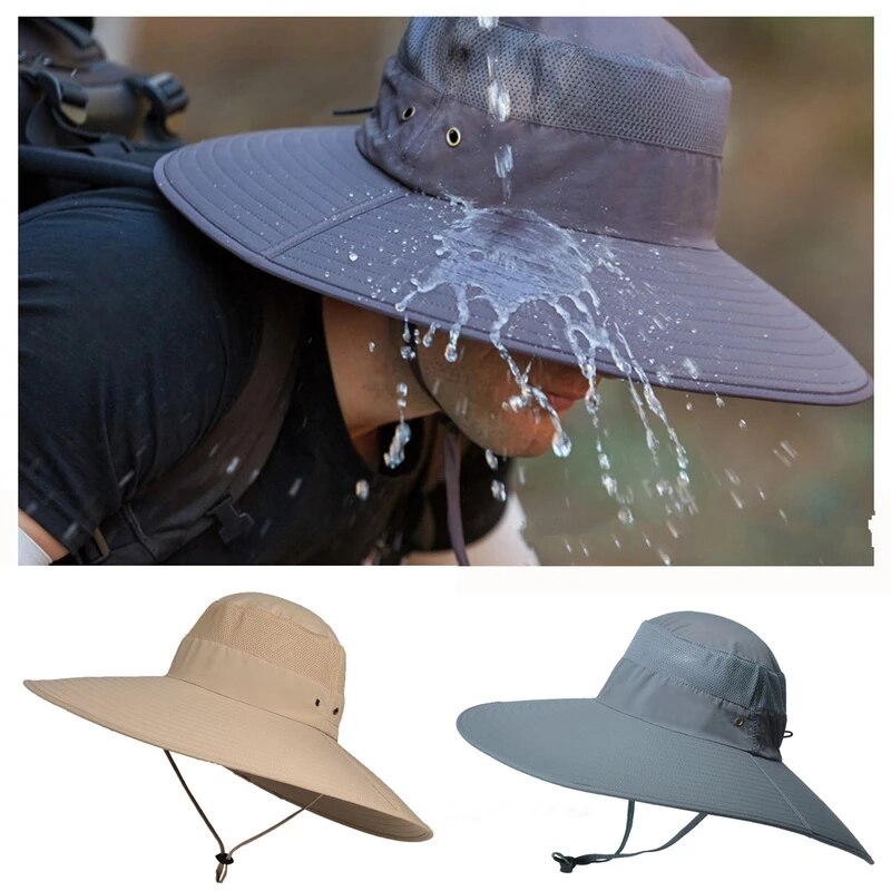 Zomer Hoed Oversized Rand Panama Mannen Visser Hoe... – Vicedeal