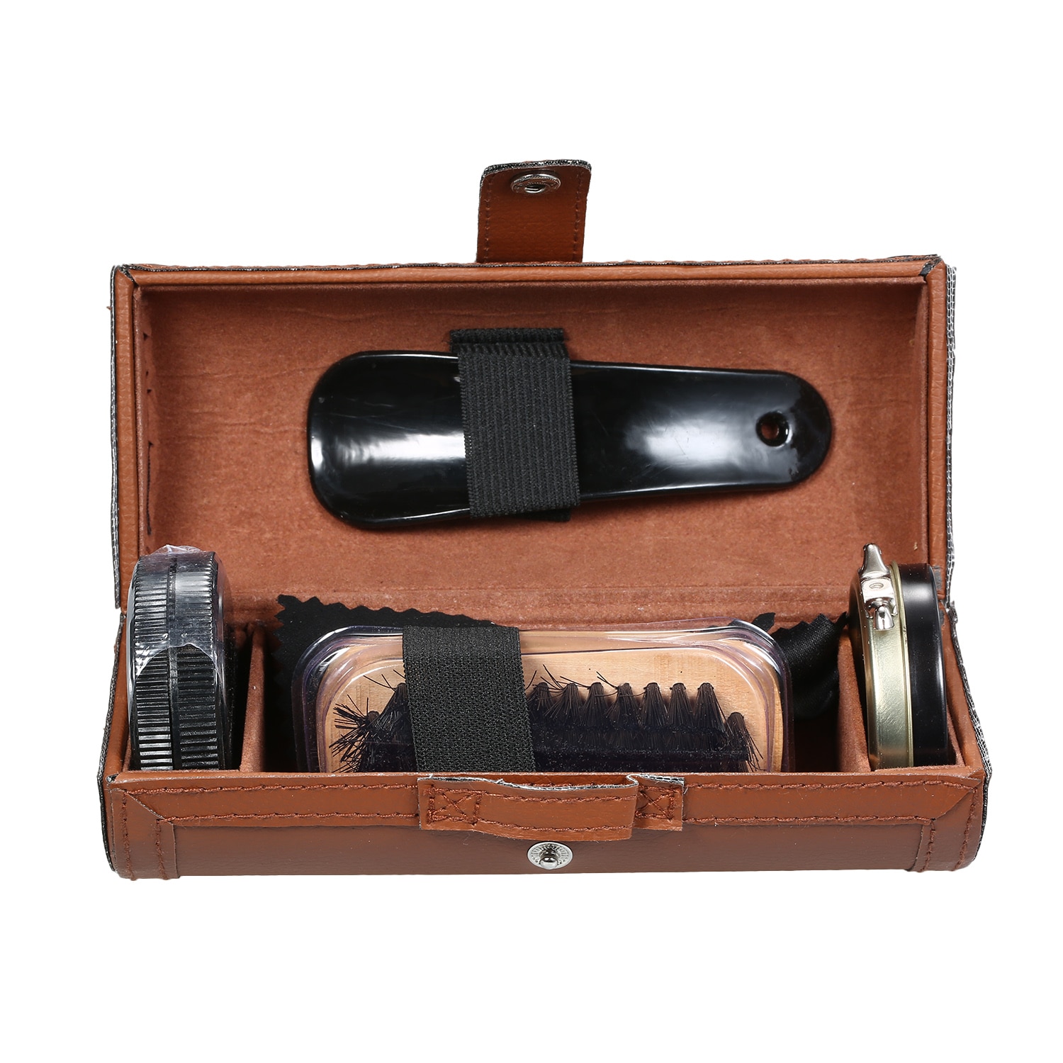 Shoe Polish Care Kit Leather Shoe Shine Set Shoe B... – Grandado