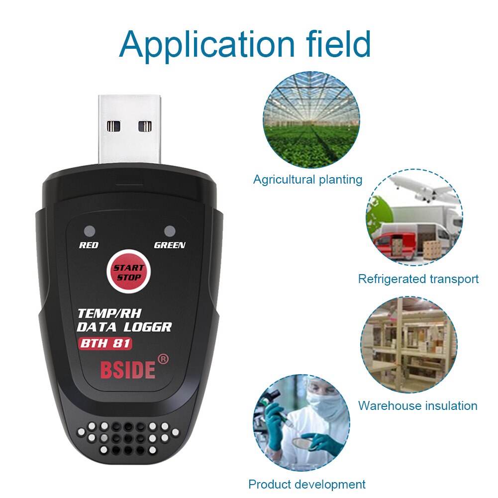 BTH81 Hygrometer Temperature Humidity Data Logger ... – Grandado