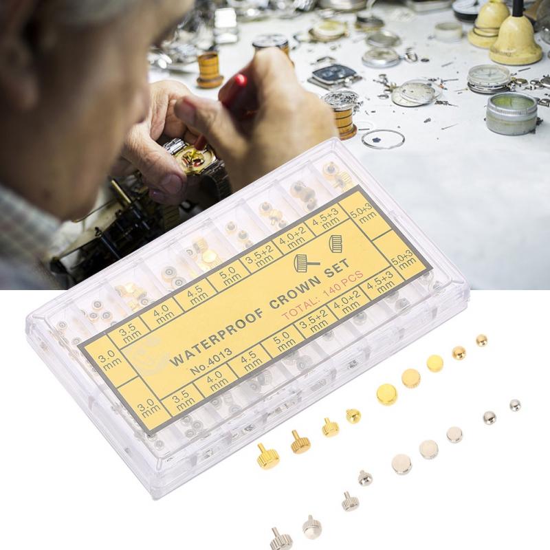 Watch Crown Parts Sets Lot Replacement Assorted Go... – Grandado