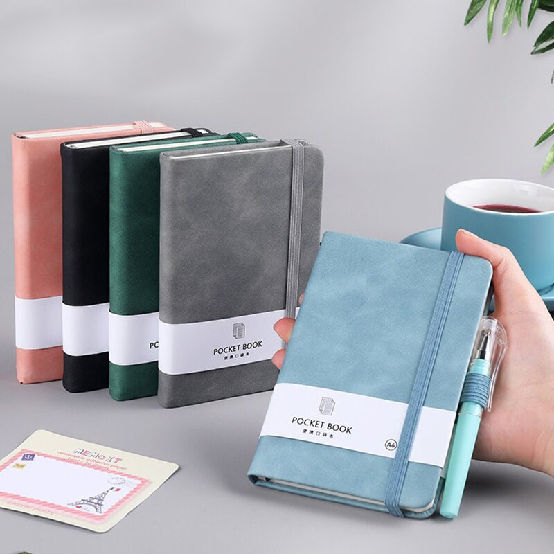 A6 A7 Kleurrijke Elastische Band Pocket Notebooks ... – Vicedeal