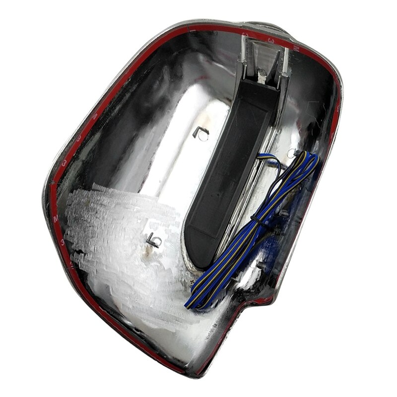 Car ABS Chrome Rearview Mirror Cover with LED Mirr... – Grandado