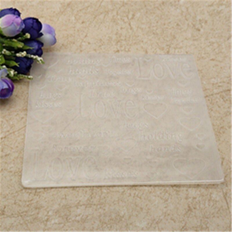 LOVE-Carpeta de plástico en relieve para álbum de ... – Grandado