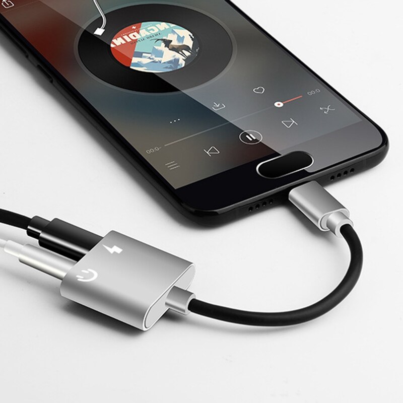 2 in1 Type-C to 3.5mm Headphone Jack Adaptor/Conne... – Vicedeal