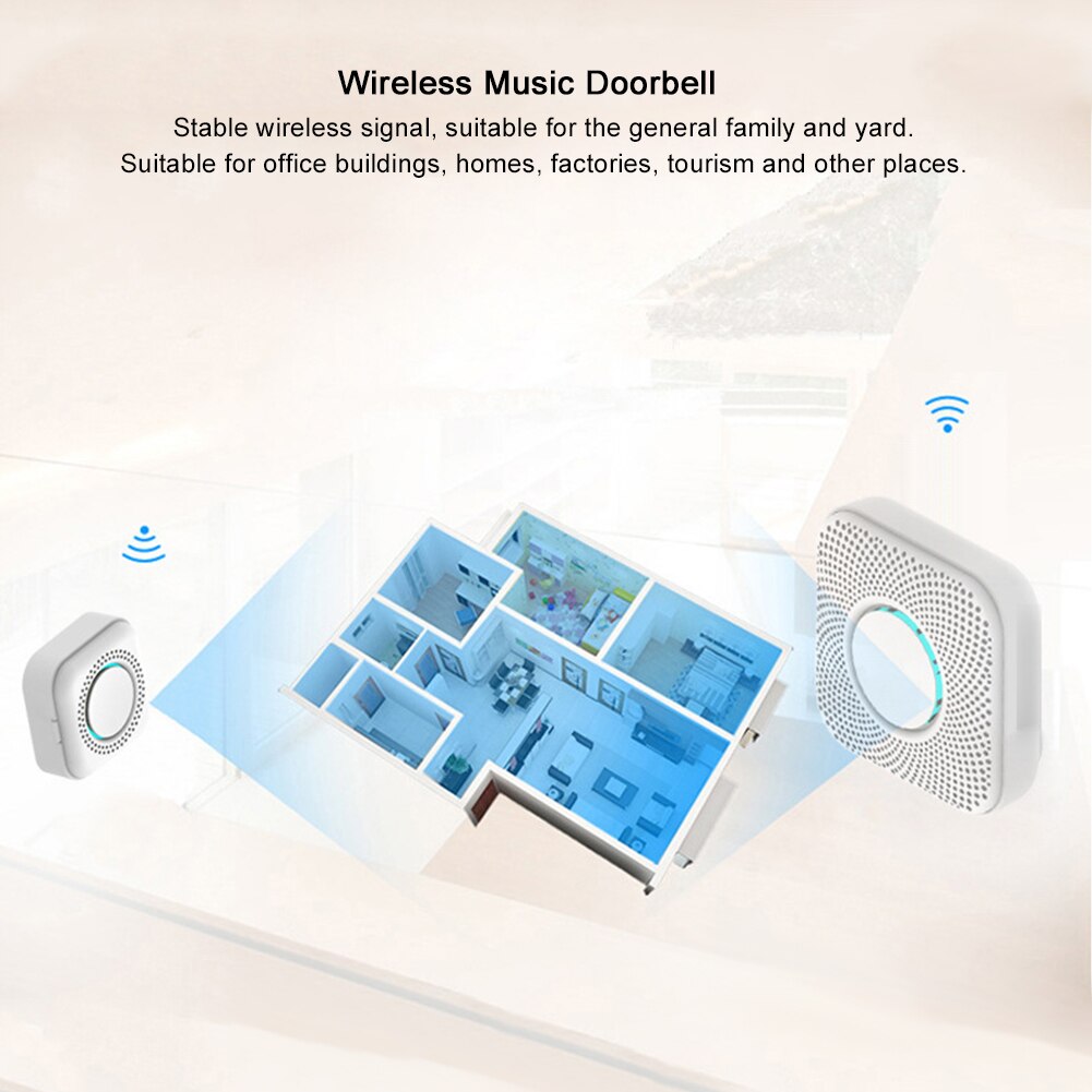 ring doorbell Wireless Smart Music Doorbell Home D... – Grandado