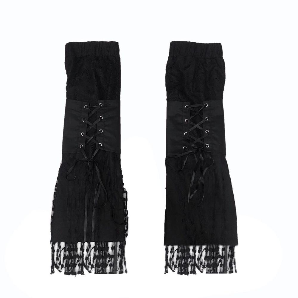 Punk Gothic lace-up Harajuku Japanese over the Kne... – Vicedeal