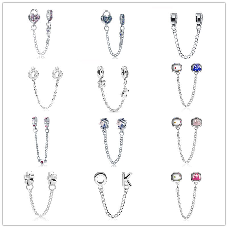 Hart Lock Safety Chain Vlinder Bloem Veiligheid Ke... – Vicedeal