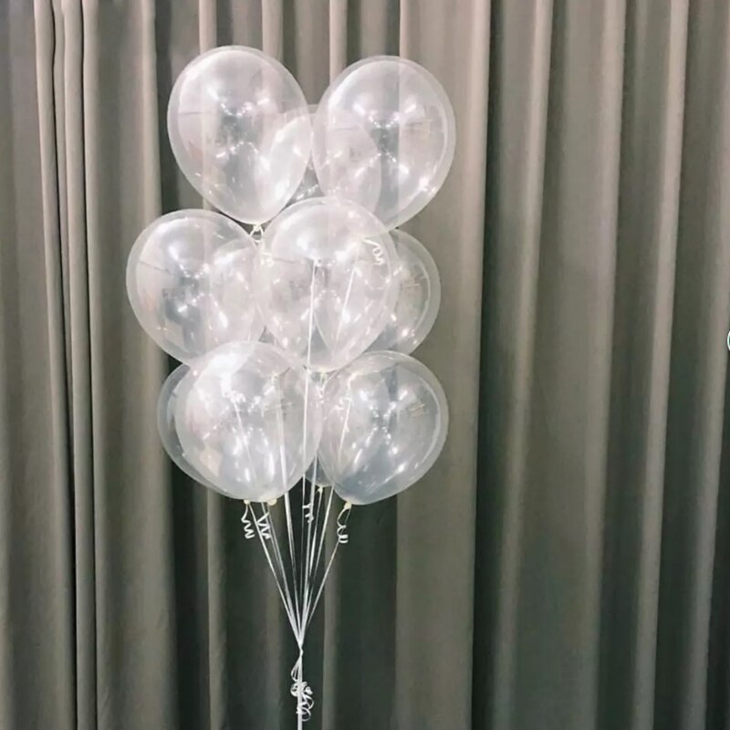 20pcs/lot 12 Inch Thick Clear Latex Air Balloons T... – Vicedeal