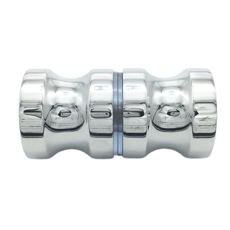 Single Groove Glass Door Knob Shower Room Cabinet Handle Aluminum Alloy ...