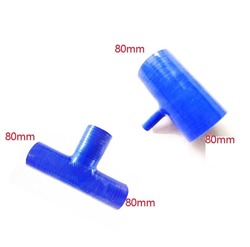 T Piece Silicone Hose 80mm T Shape Tube Pipe – Grandado