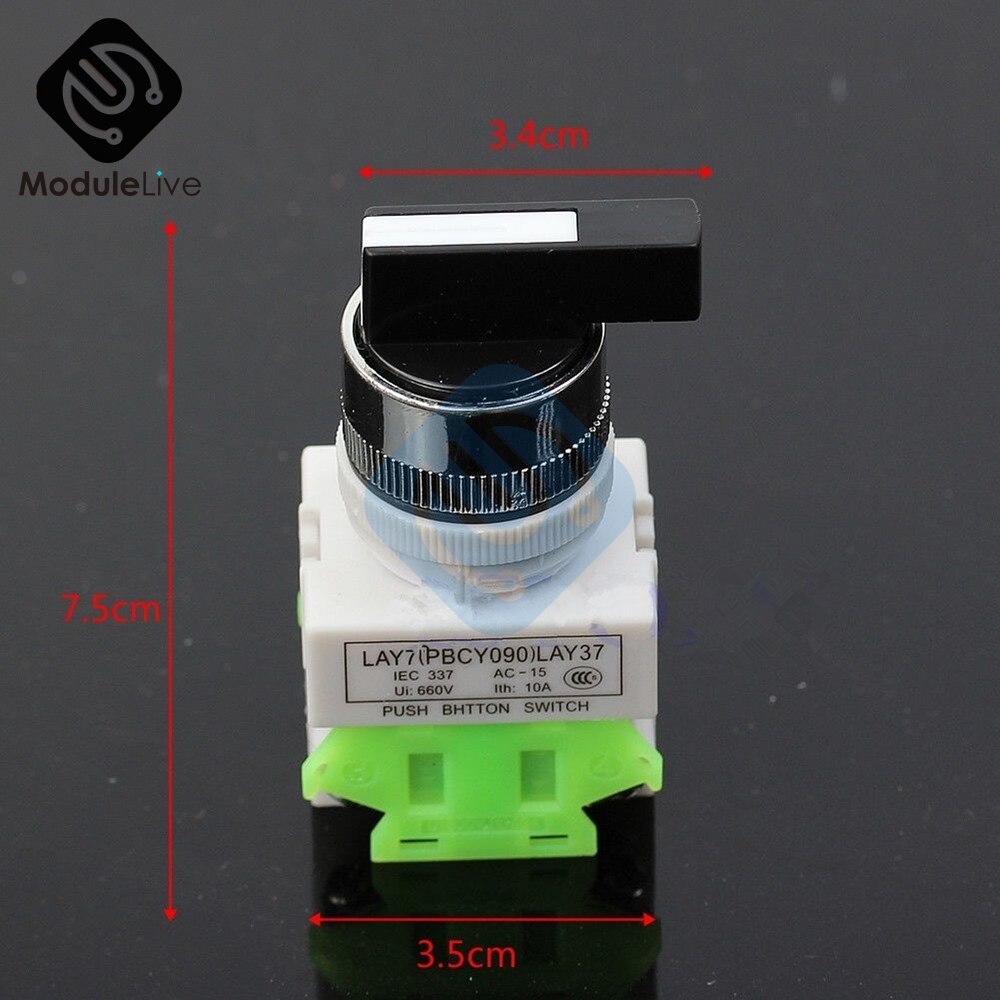 Rotary tres 3 posición Selector interruptor de enc... – Grandado