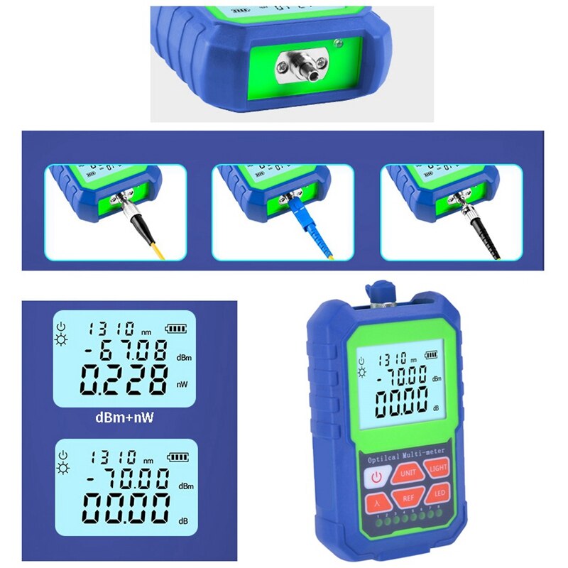 Fiber Optic Cable Tester Portable Optical Power Me... – Grandado