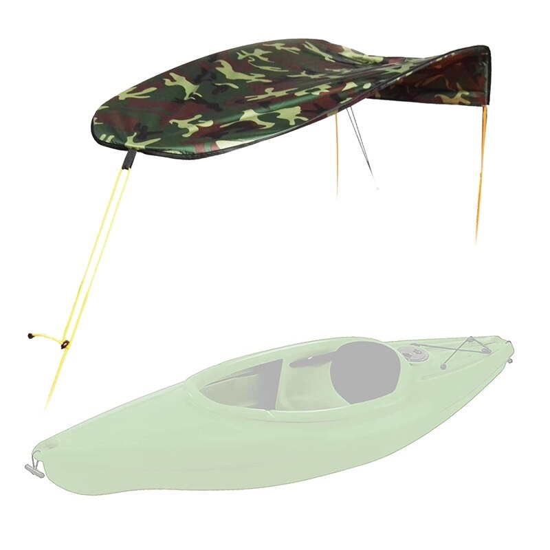 Kayak Sun Shade Canopy,Waterproof and UV Protectio... – Grandado
