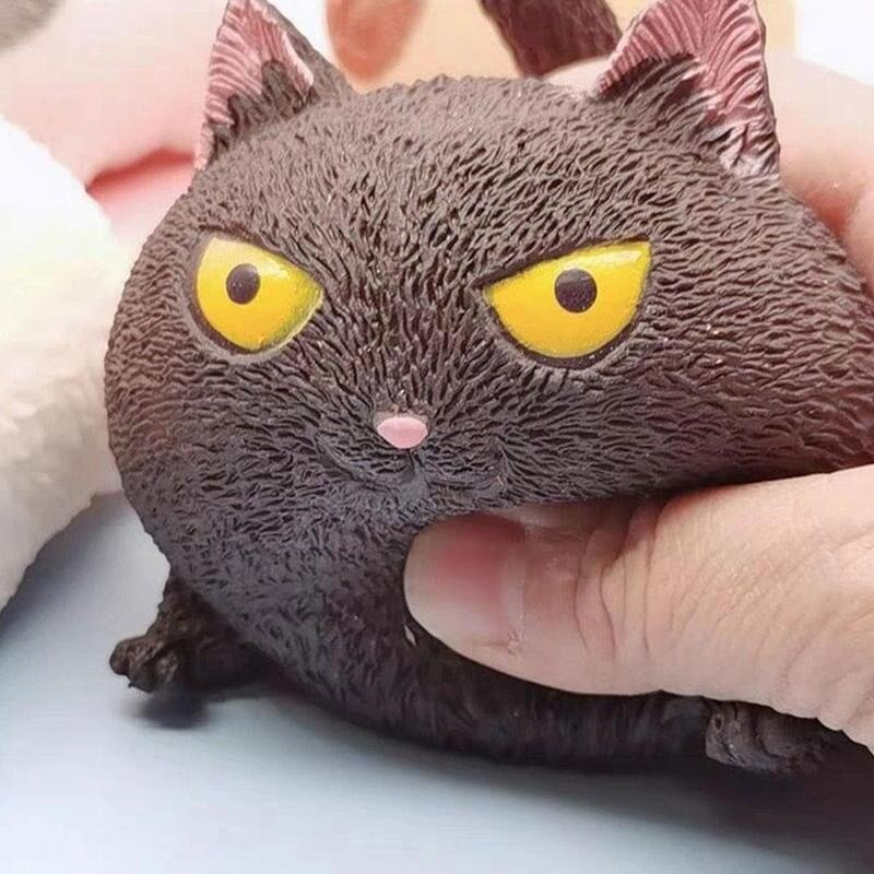 Angry Cats Squeeze Music Vent Doll Ball Stress Rel... – Vicedeal