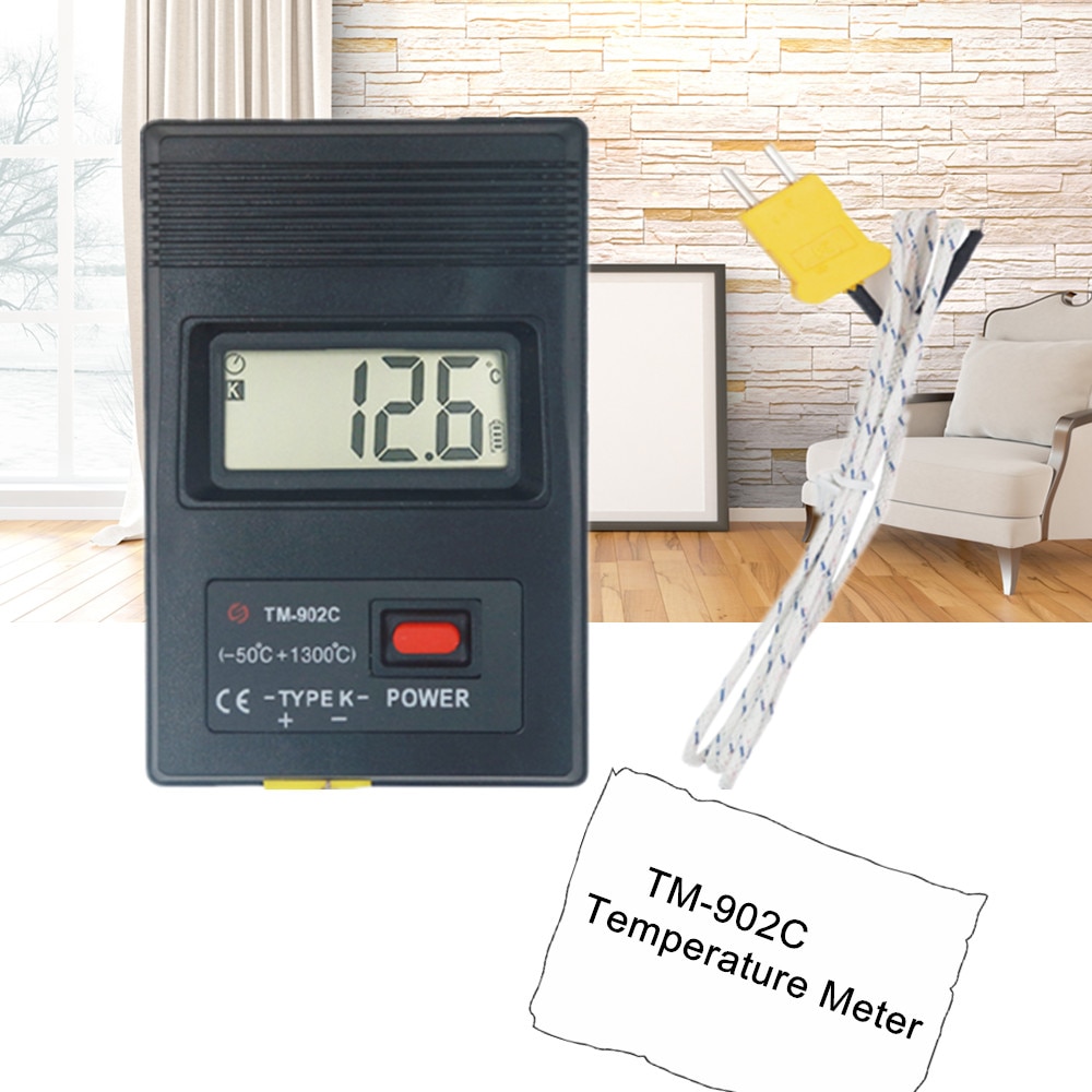 LED Digital Temperature Meter TM902C Household Tem... – Grandado