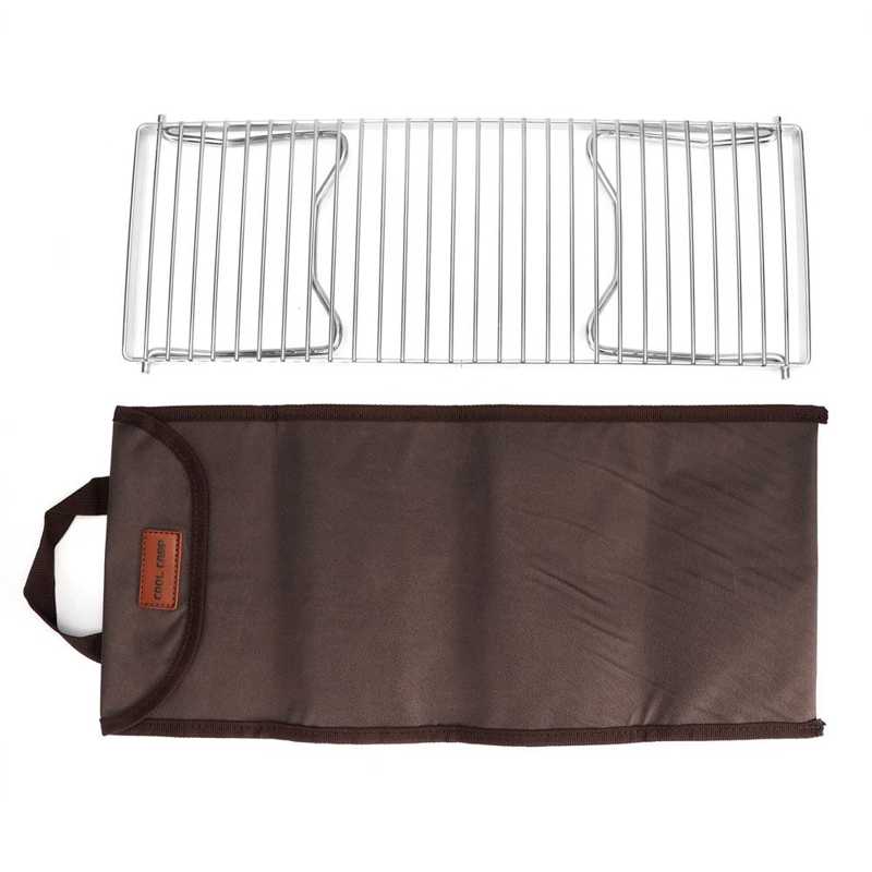 Pieghevole Campfire Grill barbecue portatile in ac... – Grandado