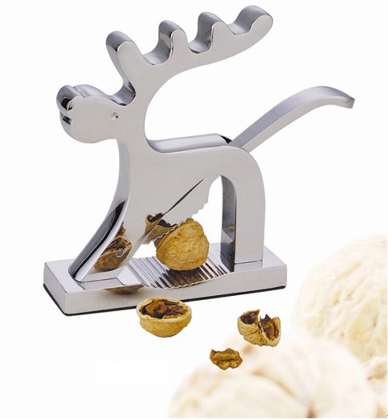 [ Fly Eagle ] Chrome Reindeer Nut Cracker , fun, i... – Grandado