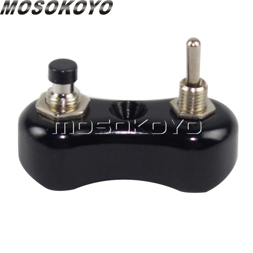 CNC Aluminum Black Mini Handlebar Switch Button Ca... – Grandado
