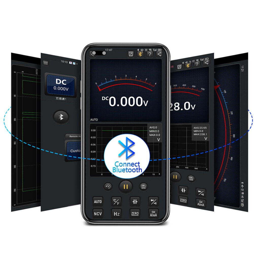 AN9002 APP Smart True Rms Bluetooth Digital Multim... – Grandado