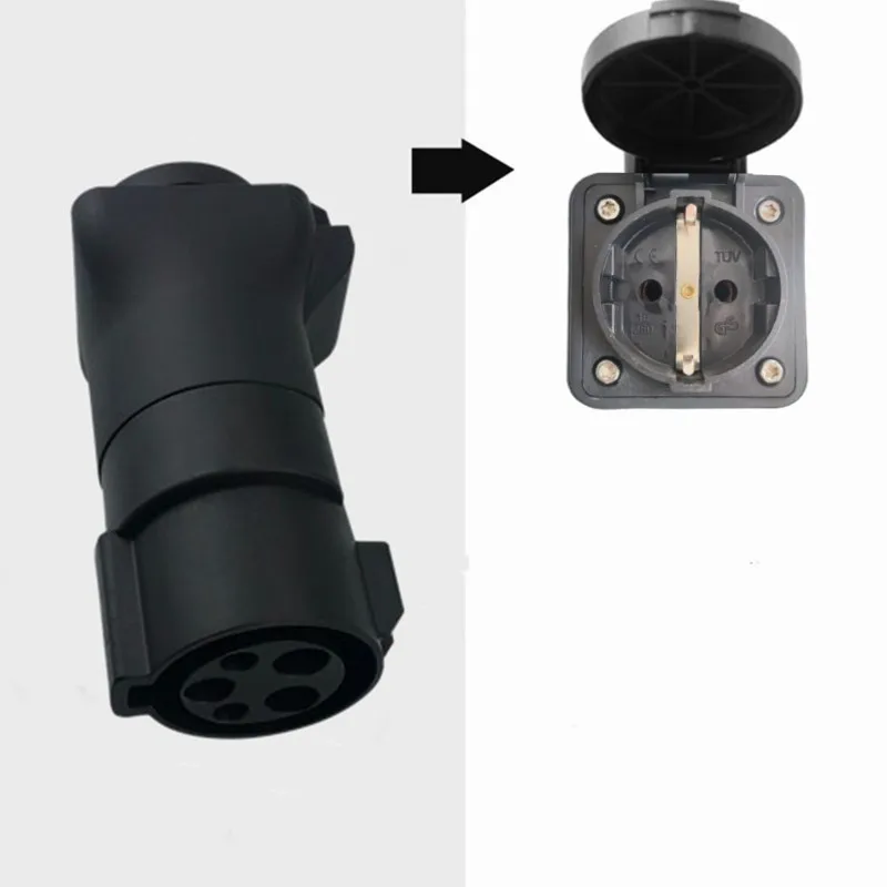 EVSE J1772 To AC Universal Socket Adapter Car Char... – Grandado