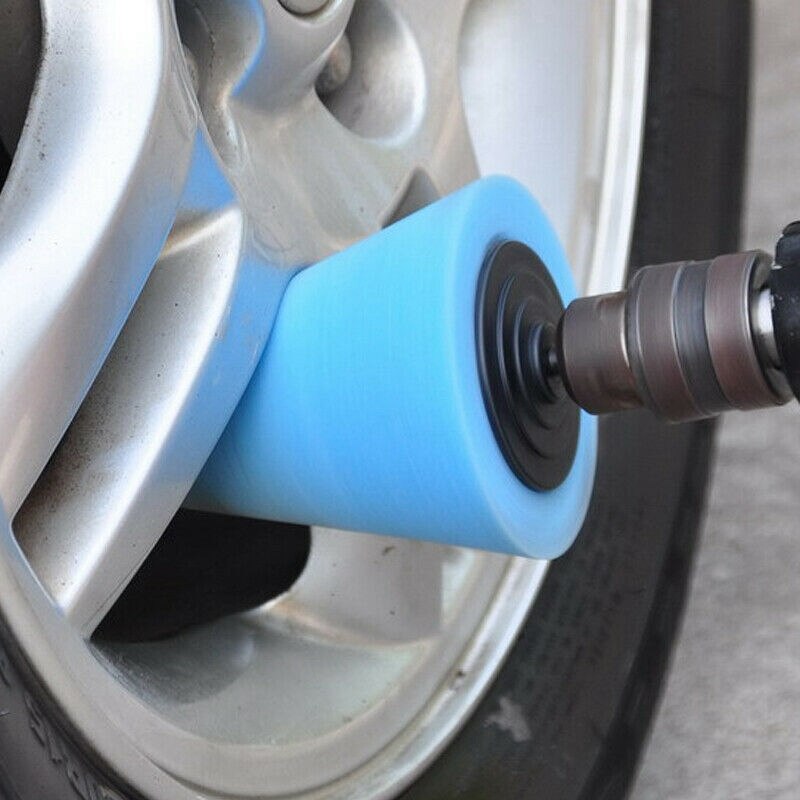 Car Wheel Hub Polish Buffing Shank Polishing Spong... – Grandado