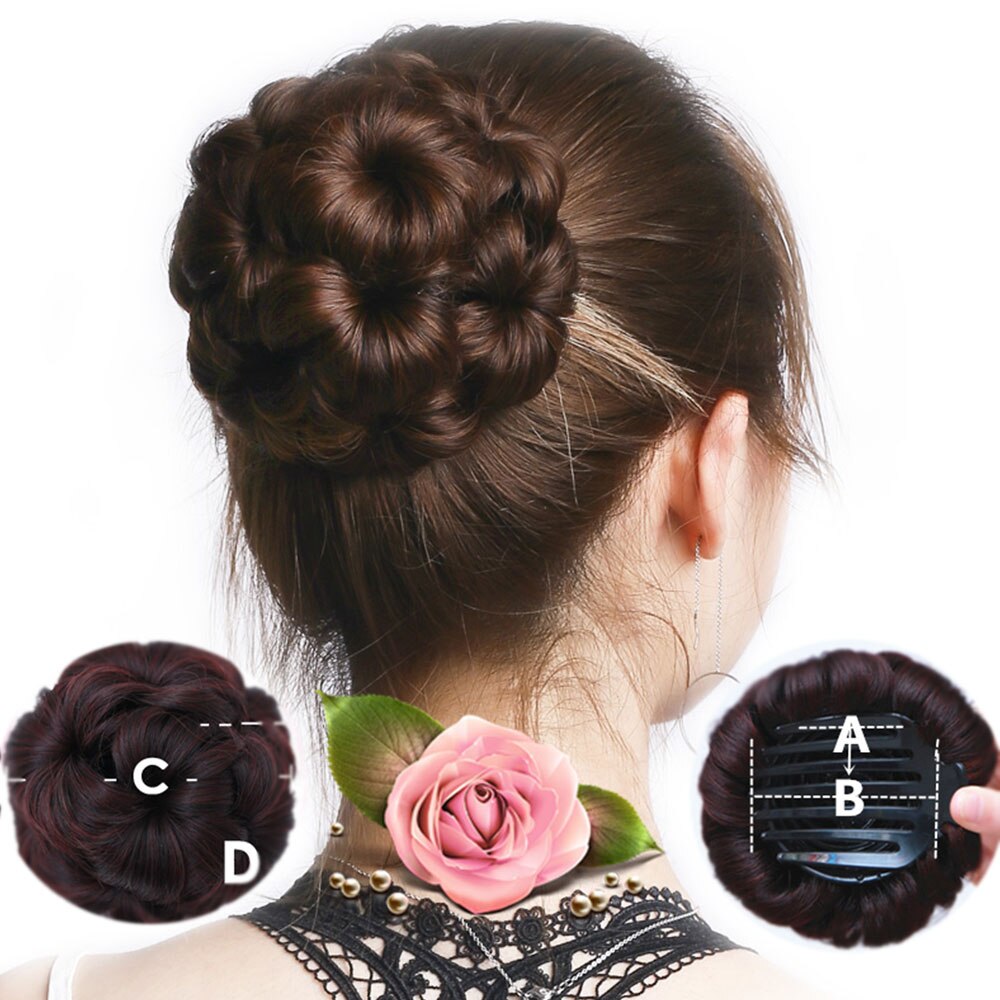 DIFEI Synthetic High Temperature Fiber Chignon Nin... – Grandado