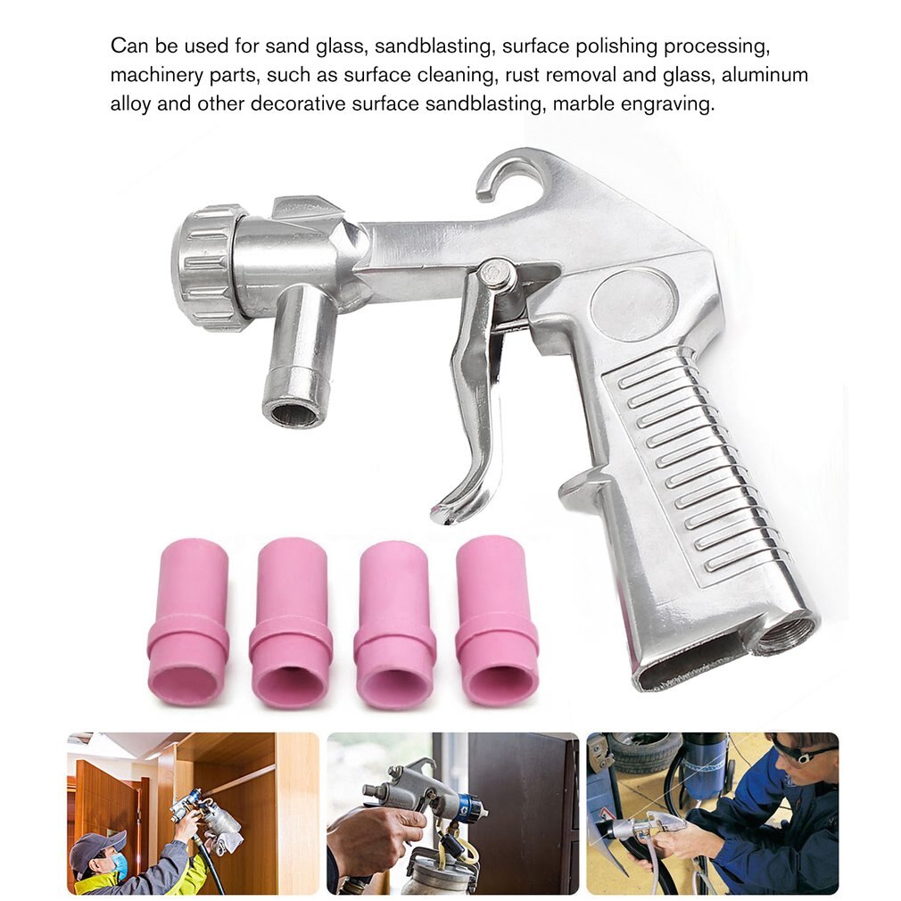 Air Sand Blaster Siphon Feed Blast Gun Sandblastin... – Grandado