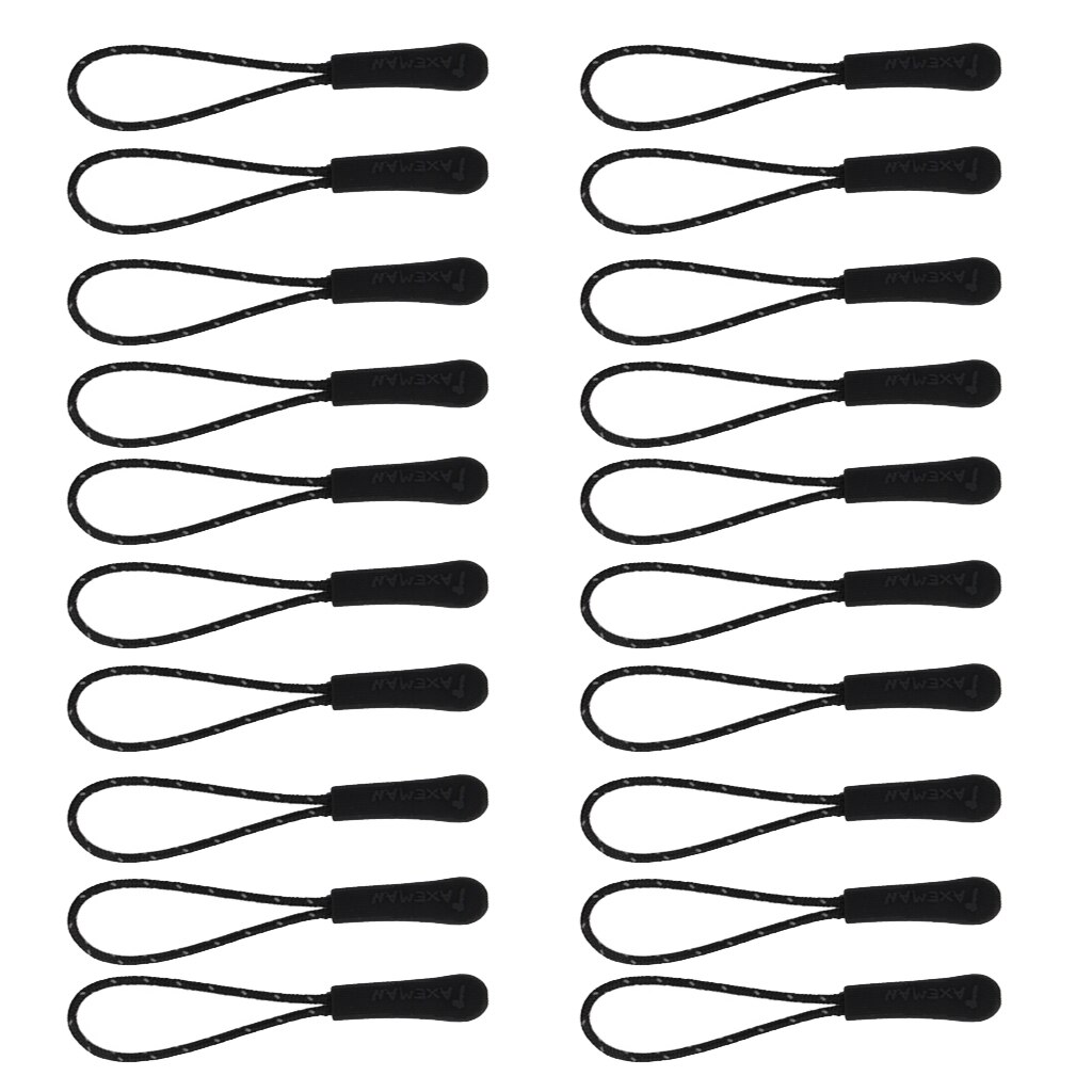 2x 10 Camping Tent Reflective Zipper Pull Cord Zip... – Vicedeal