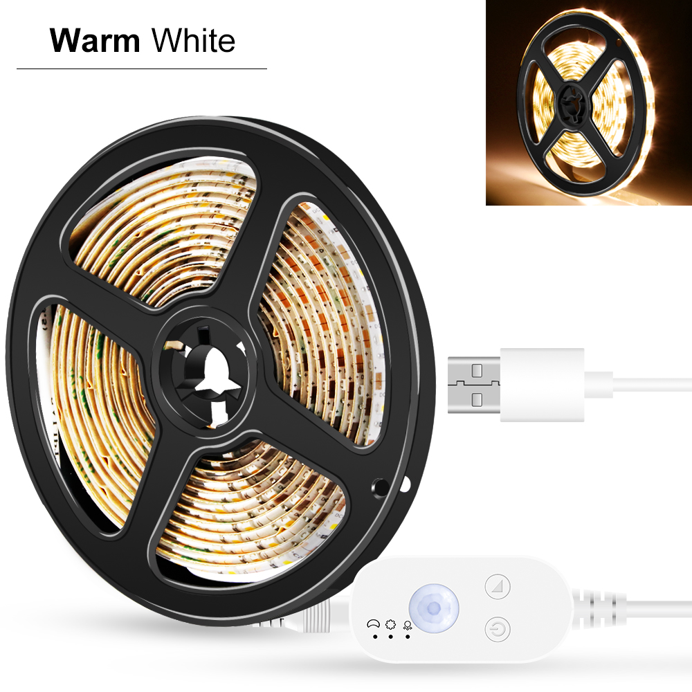Dc 5V Usb Led Strip Lights Pir Bewegingssensor Led... – Vicedeal