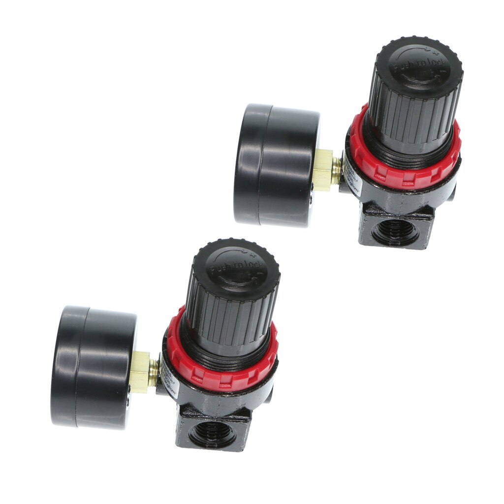 2x Pro Pneumatische Regulator En Mini Luchtfilter ... – Vicedeal