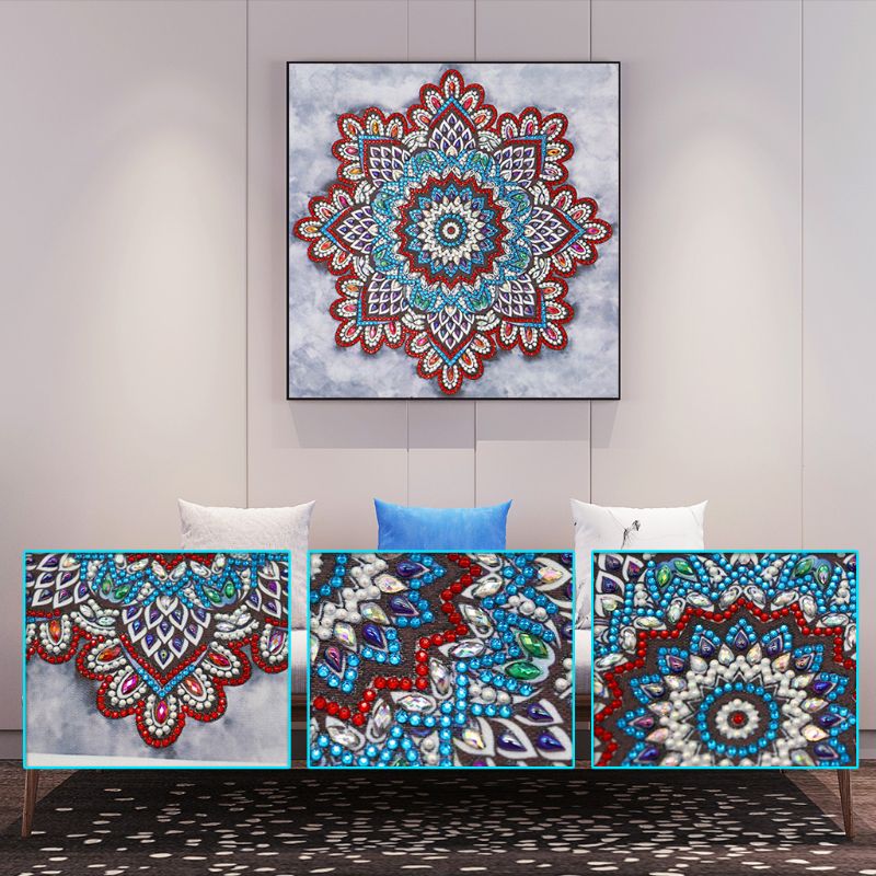 Circle Mandala 5D Special Shaped Diamond Painting ... – Vicedeal