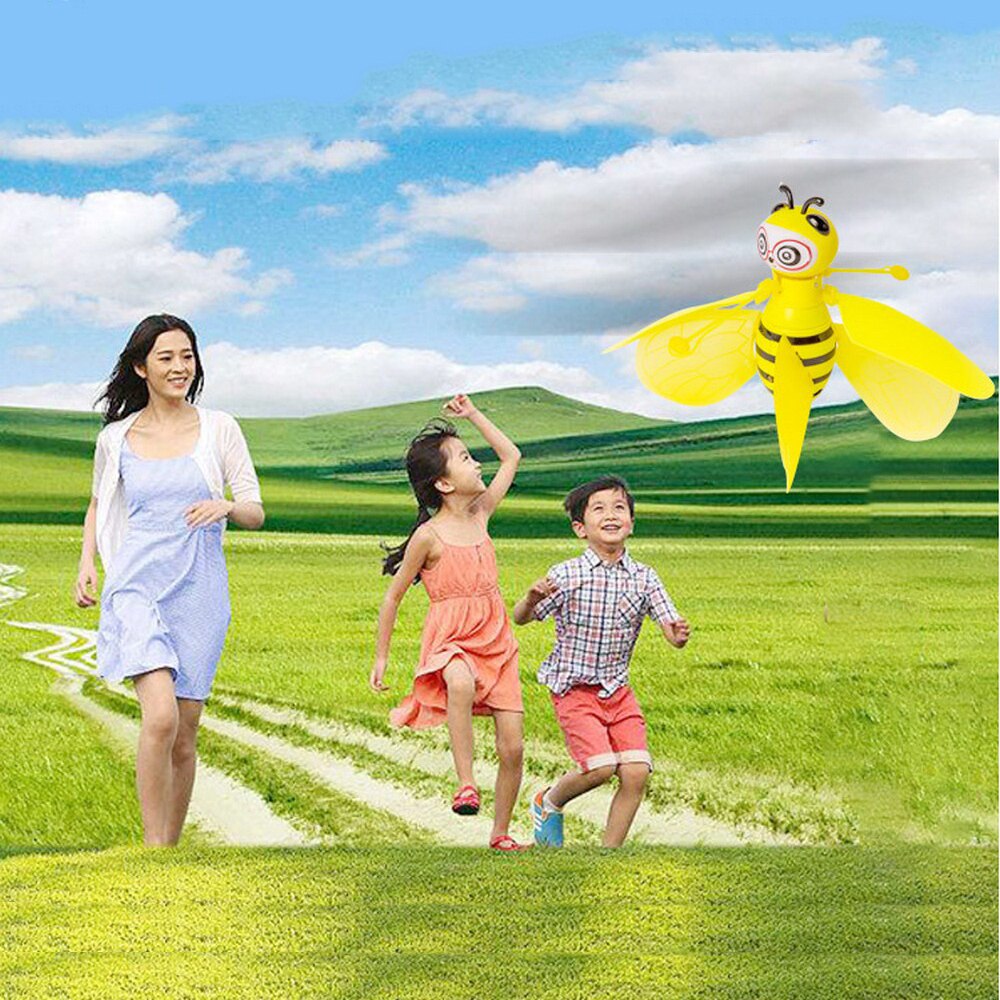 Bee Flying Toy Luminous Aircraft Infrared Sensing ... – Grandado