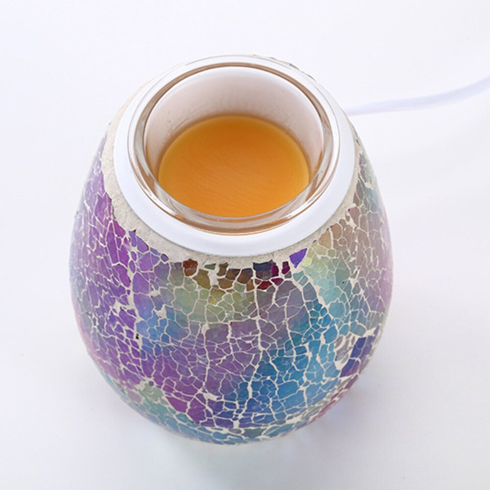 1pc Glass Mosaic Aroma Light Color Change Night Li... – Grandado