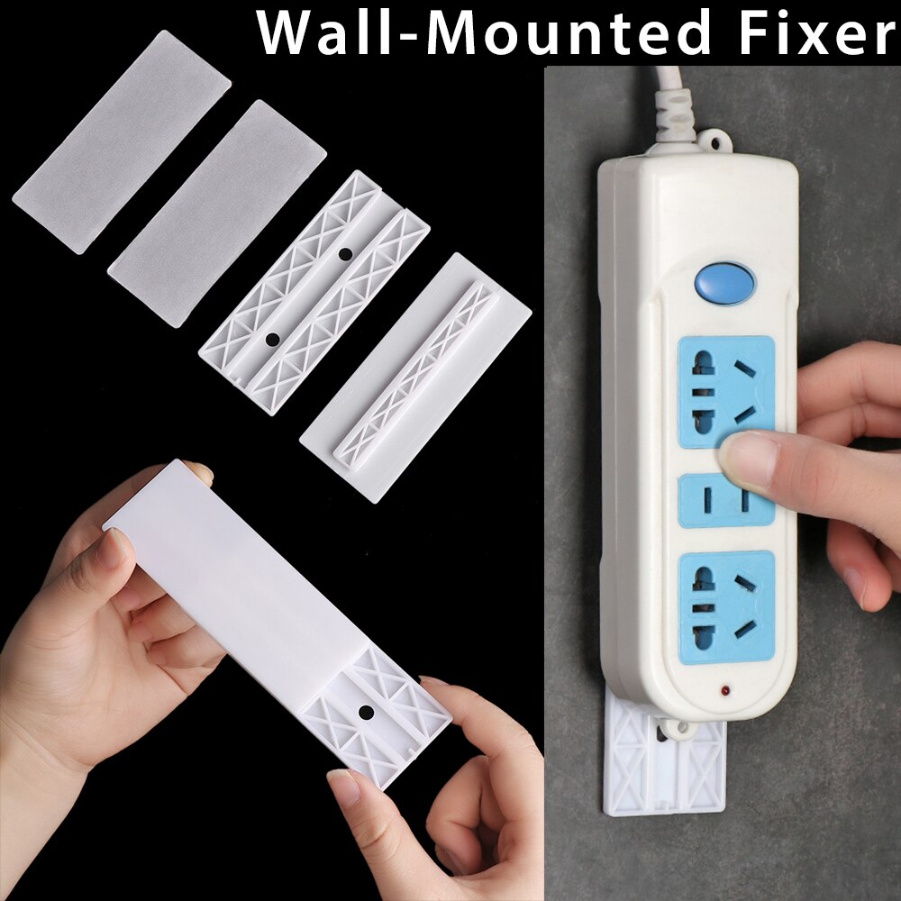 1Pc Power Strip Houders Fixer Rek Kabel Organizer ... – Grandado
