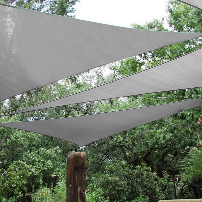 Uv-bevis skygge sejl vandtæt trigonal skygge sejl ... – Grandado