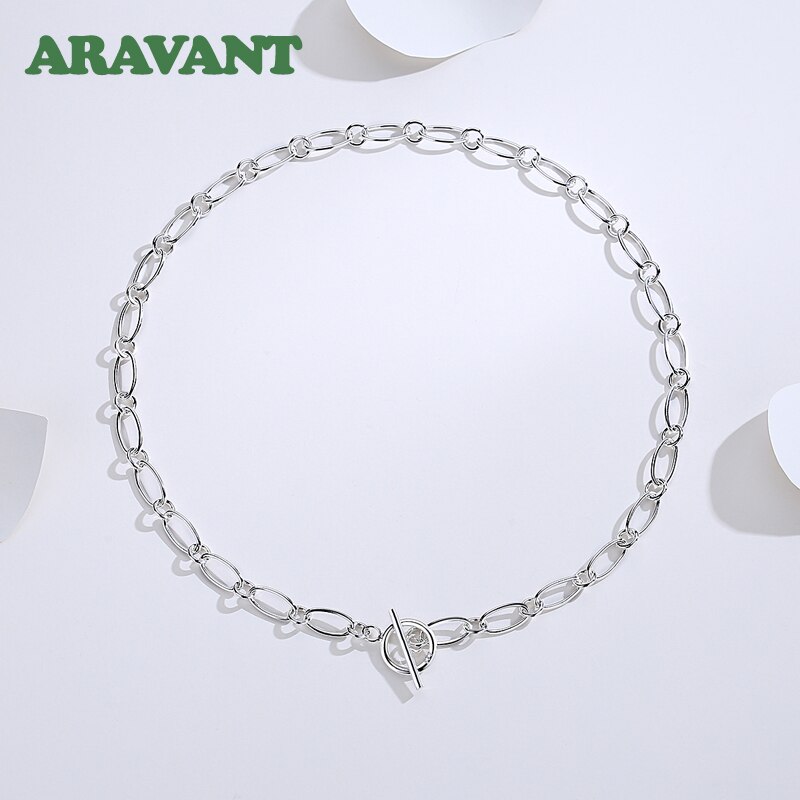 Wedding Jewelry Sets 925 Silver Simple OT Buckle N... – Grandado