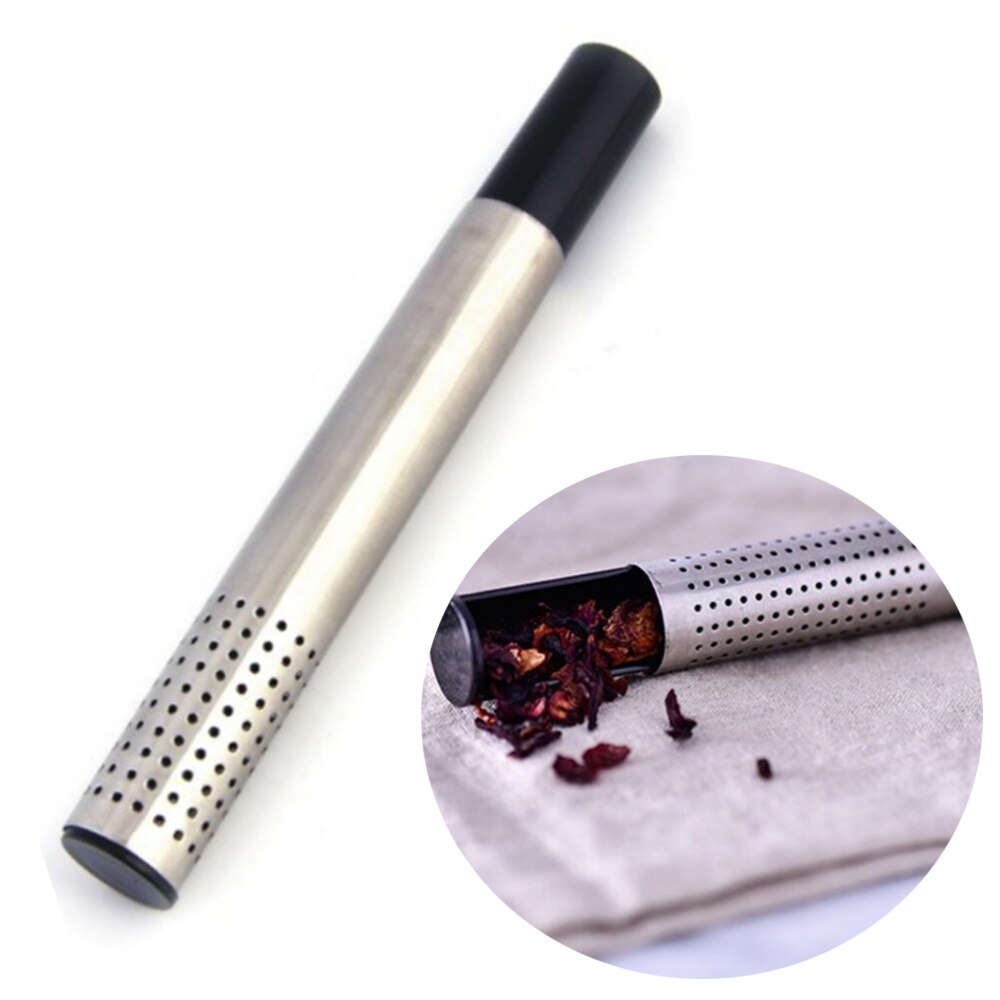 Tea Strainer Stick Stainless Steel Pipe Mesh Tea F... – Grandado