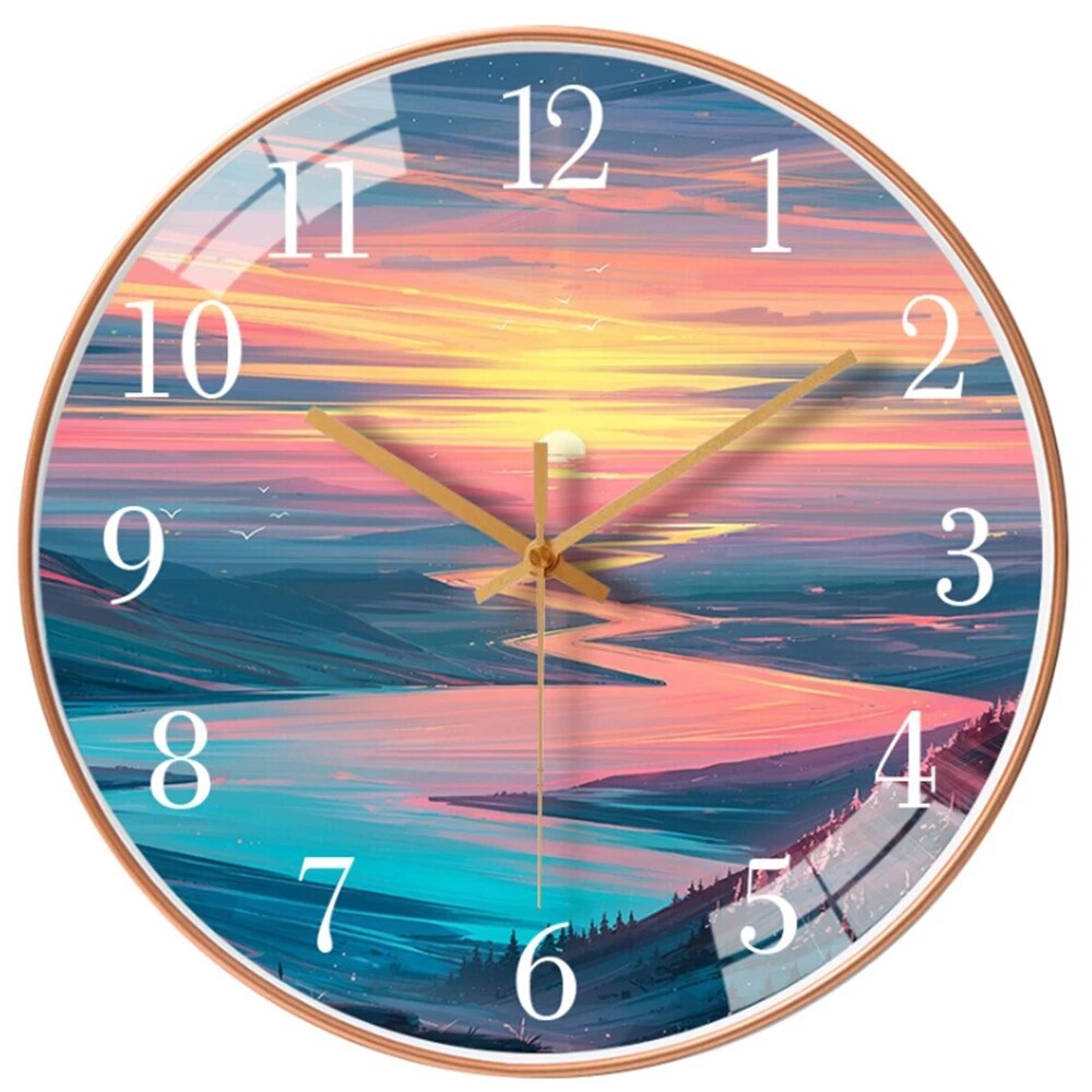 Wall Clock Wall Clocks Watches Home Decor Living R... – Vicedeal