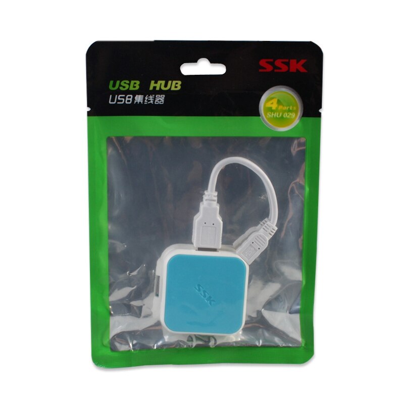 Ssk SHU029 USB2.0 Hub Een Voor Vier 4-Poort Hub Co... – Grandado